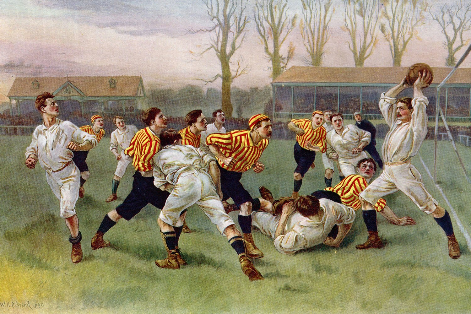 Fodboldspillet blev grundlagt på en pub | Historienet.dk